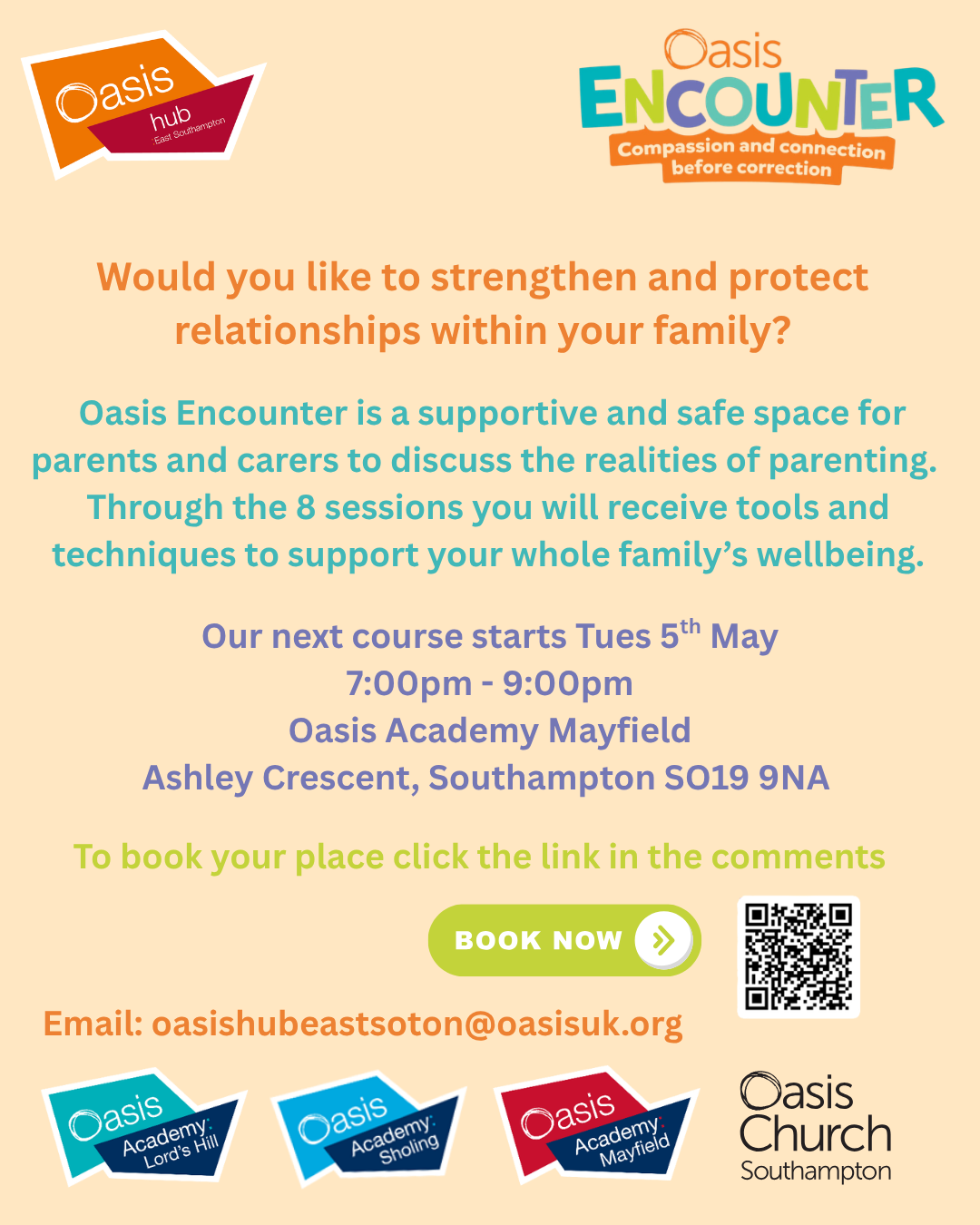 Oasis Encounter - Oasis Hub: East Southampton